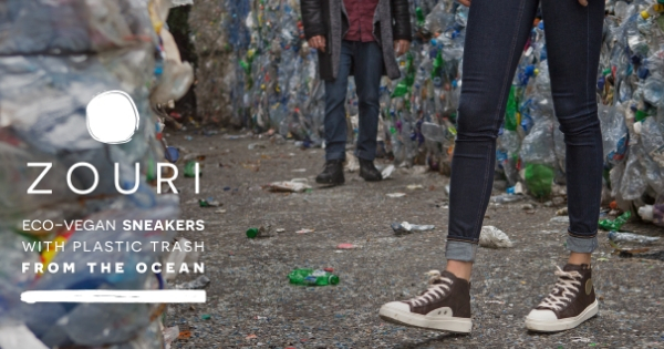 ZOURI Sustainable Sneaker with Plastic from Ocean by Adriana Mano ...