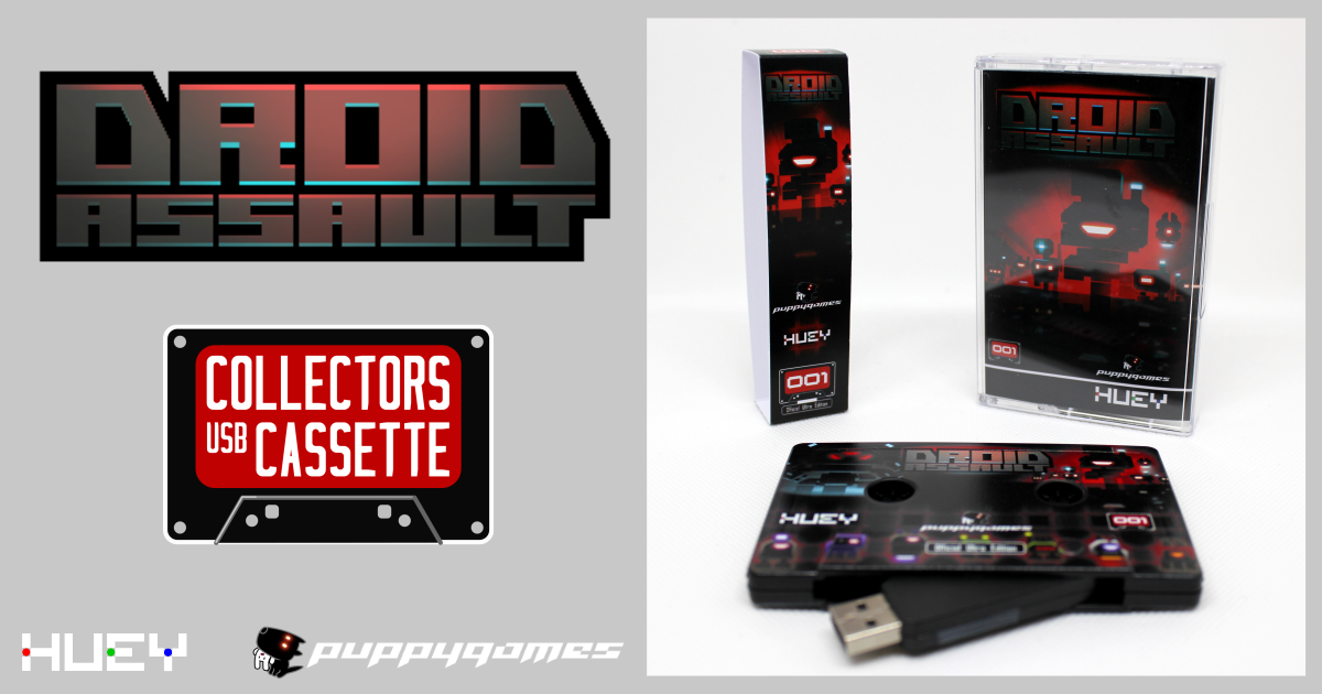 Droid Assault - Collectors USB Cassette by Rob Hewson - Indiegogo