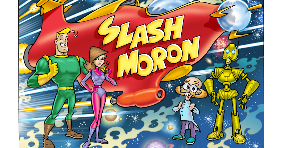 Slash Moron Limited Edition Graphic Novel by Bambos Georgiou - Indiegogo