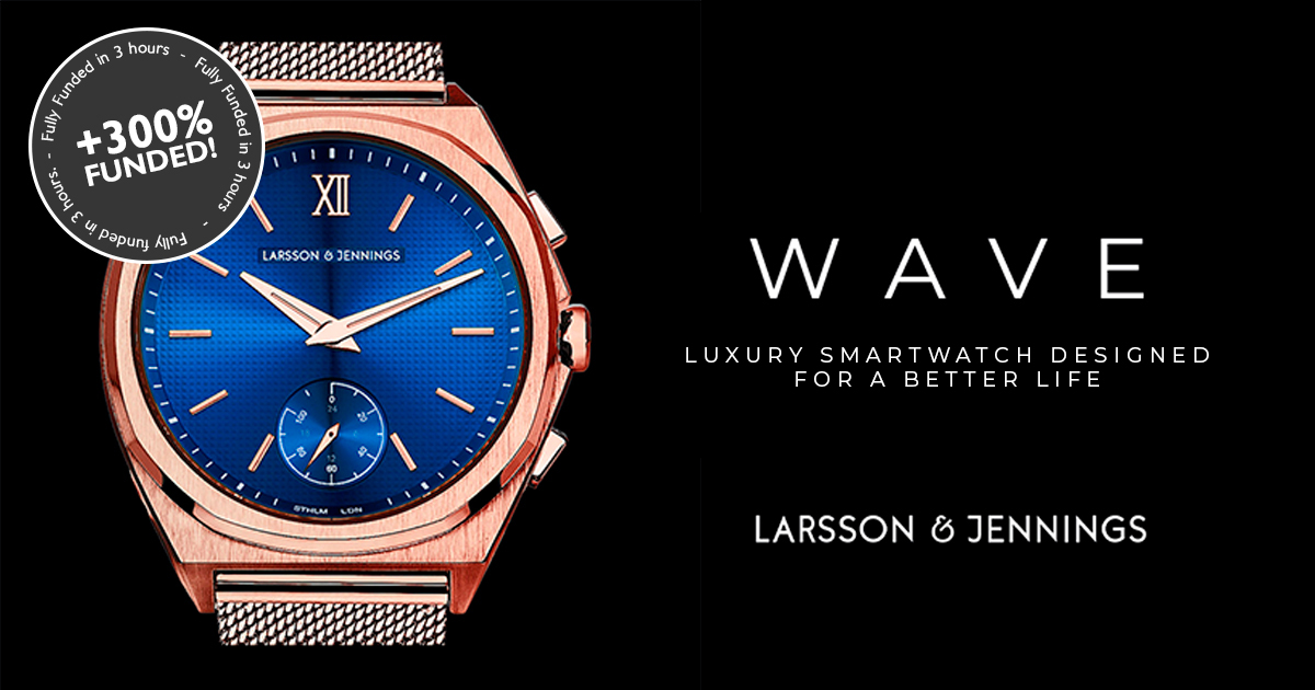 WAVE: Luxury Smartwatch designed for a better life by Andrew Jennings ...