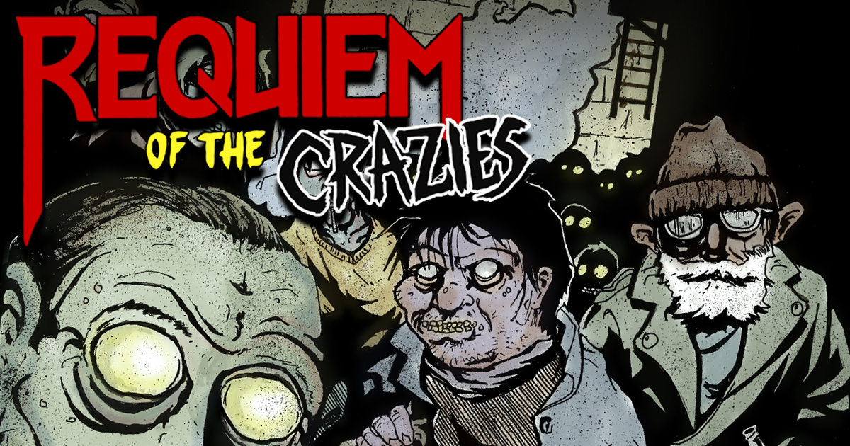 Rusty Cage's REQUIEM OF THE CRAZIES Comic Book by Rusty Cage - Indiegogo