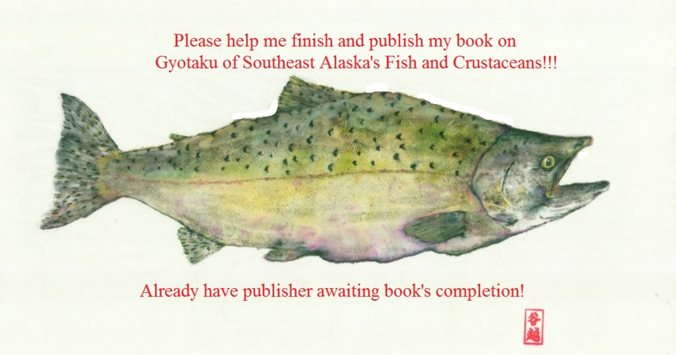 Fish Painting-Gyotaku of Southeast Alaska by Julia Tinker - Indiegogo
