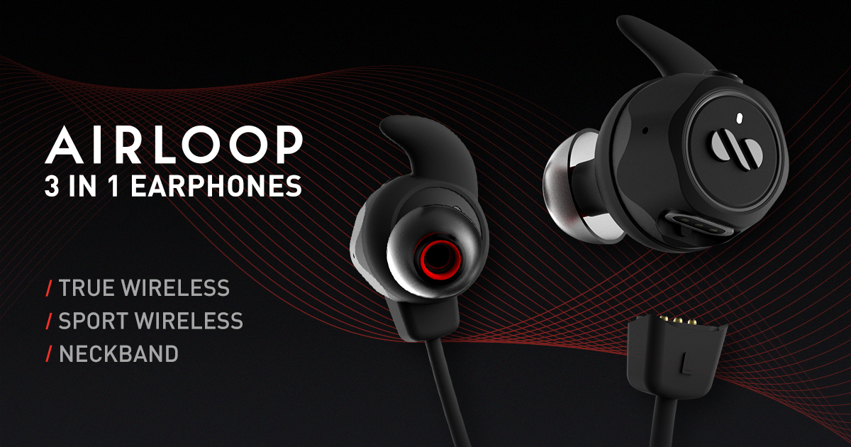 AirLoop: The First 3-In-1 Convertible Earbuds by AirLoop - Indiegogo