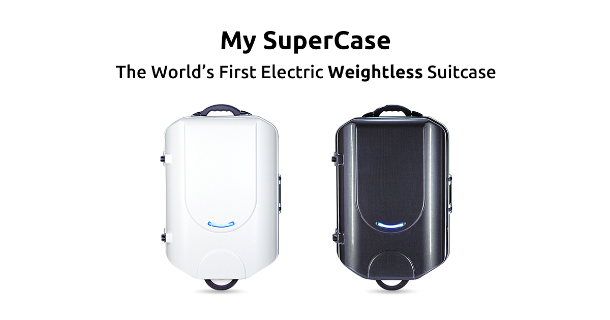World’s First E-Weightless Suitcase - My SuperCase by My SuperCase ...