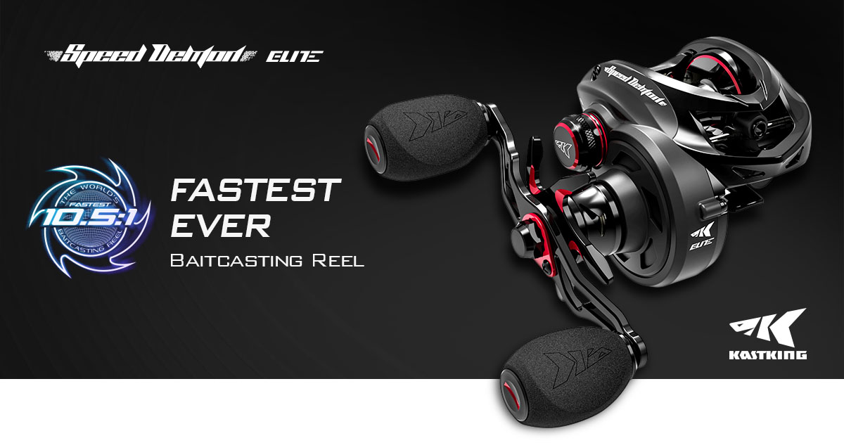 KastKing Speed Demon Elite:Fastest Ever Baitcaster by KastKing ...