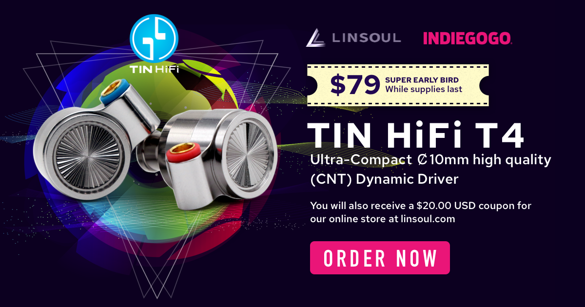 TIN HIFI T4 In Ear Monitor Earphones by Linsoul Audio - Indiegogo