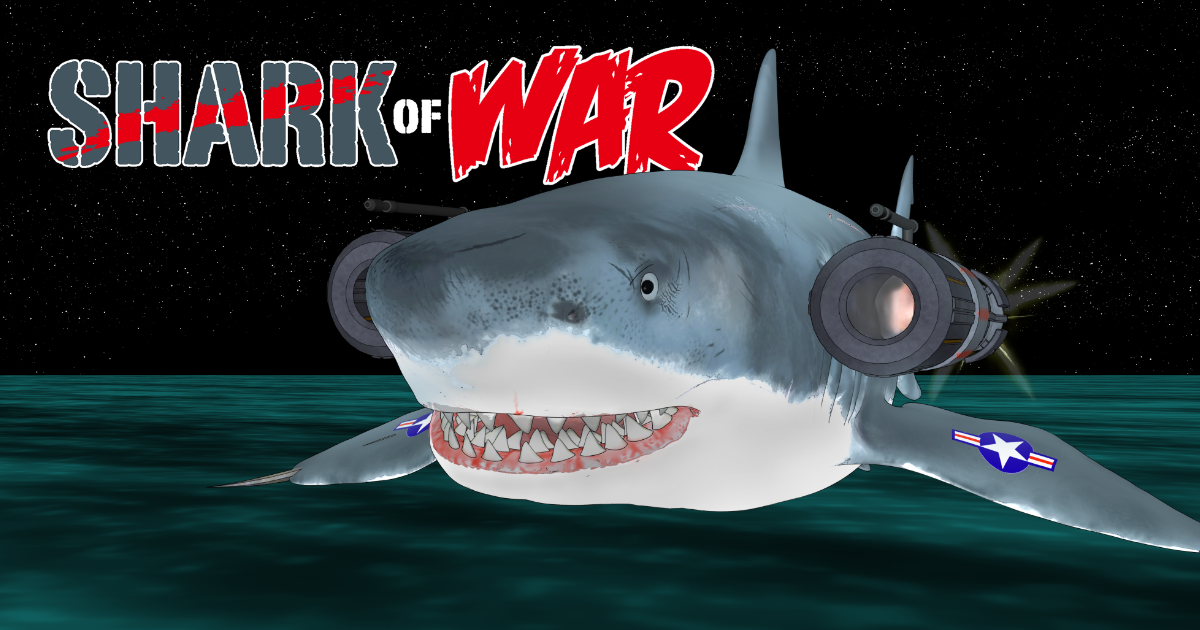 Shark of War #1 - Jaws Meets Robocop by Ben Lacy - Indiegogo