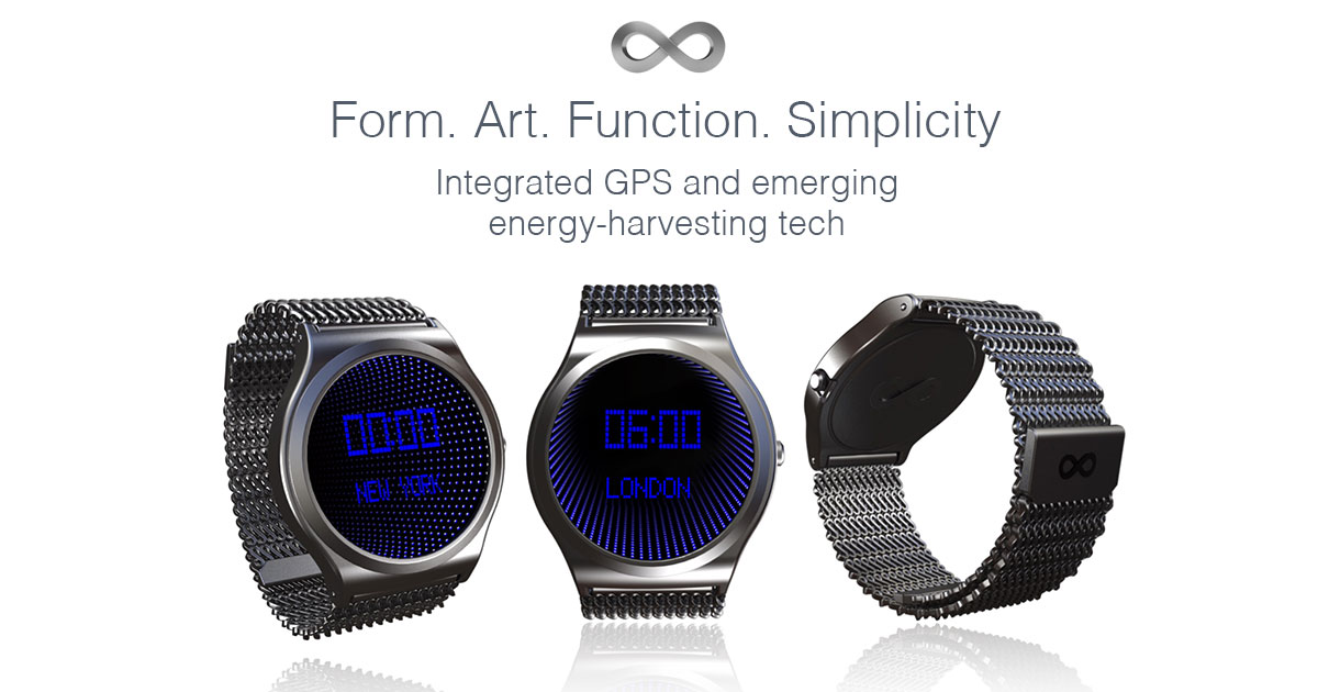 The Infinity Watch - World-First Optics Watch. by David Andrews - Indiegogo