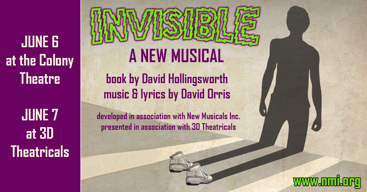 Invisible: the Musical by New Musicals Inc. - Indiegogo