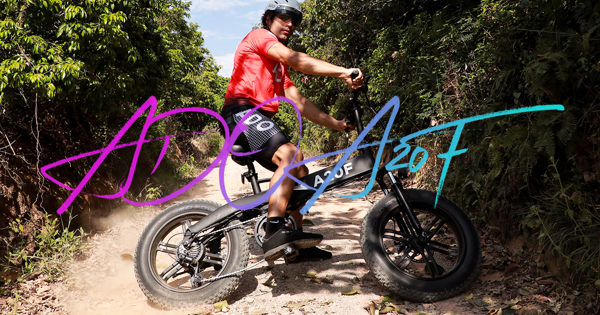 ADO A20F - Best Foldable Off-road Electric Bicycle by ADece Oasis ...