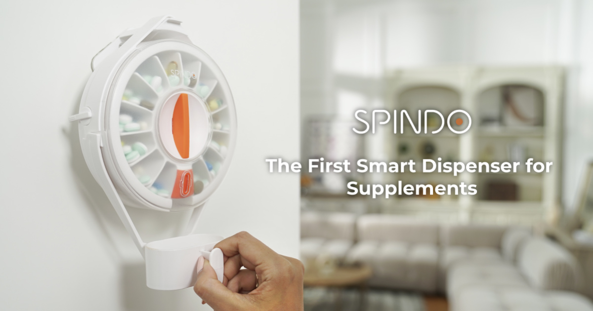 Spindo - The First Smart Dispenser for Supplements by Welcome Fullicon ...