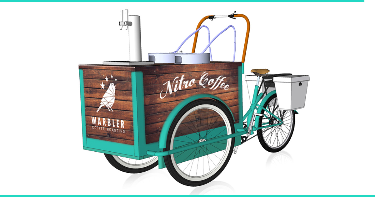 Warbler Coffee Roasting - Nitro Bike by Kim Rodgers - Indiegogo