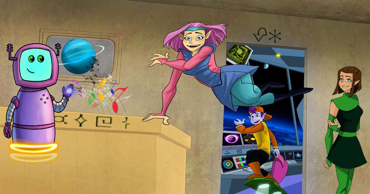 The Galaxy Starz 2D Animation-Motion Comic Series by The Galaxy Starz ...
