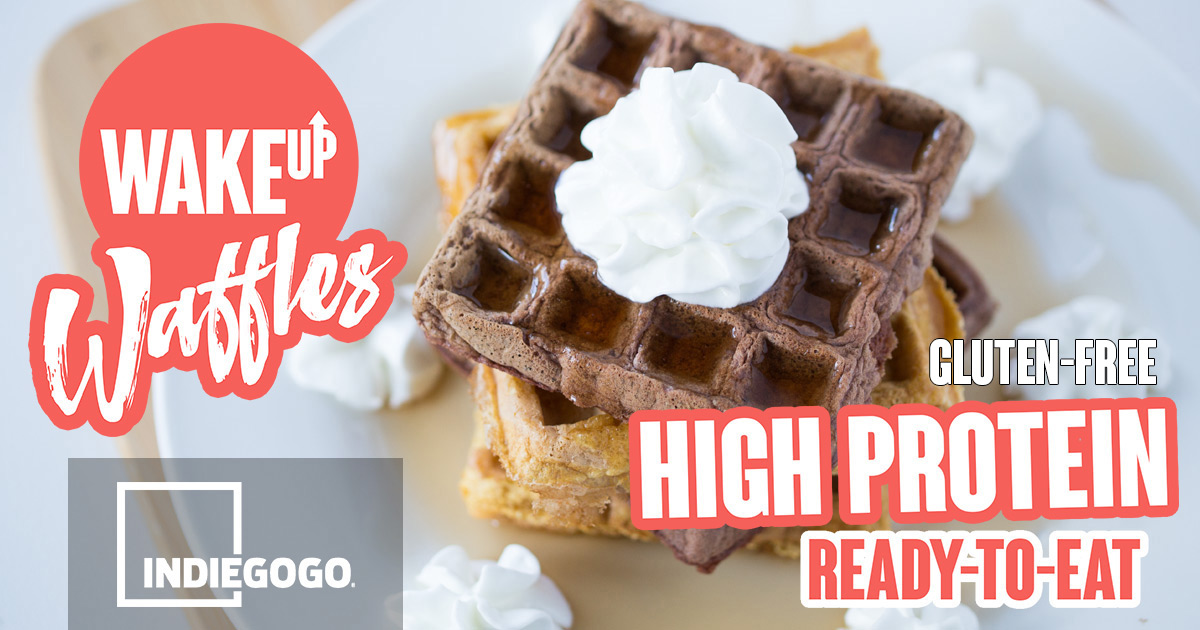 Wake Up Waffles - High Protein Ready-to-Go Waffles by Keegan Evans ...