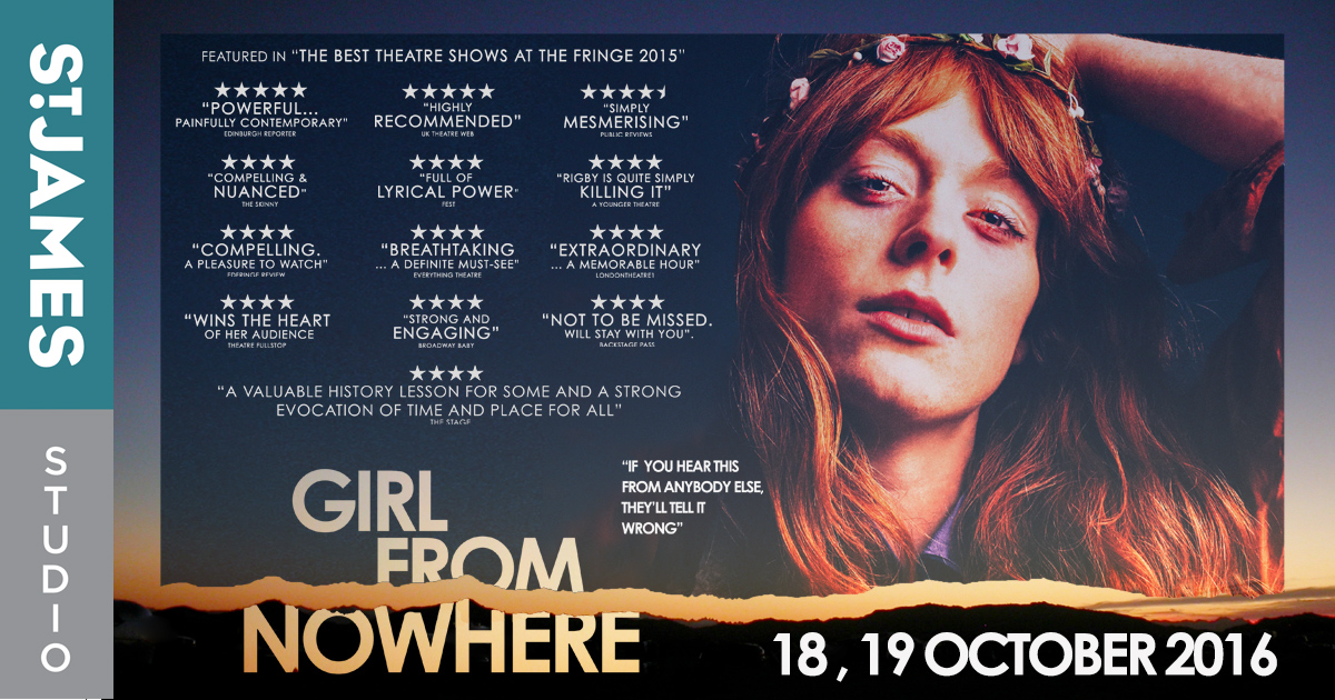 Girl from Nowhere - St.James Studio by Arsalan Sattari - Indiegogo