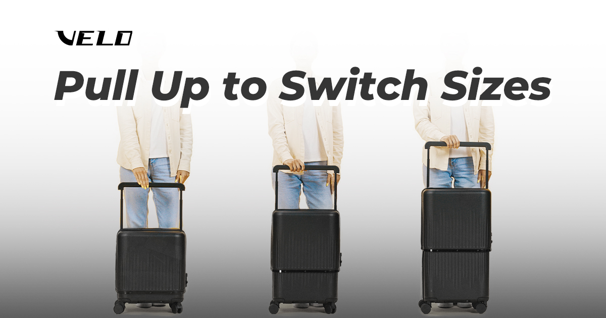 VELO Luggage: 3-in-1 Expandable Hardside Luggage by VELO Official ...