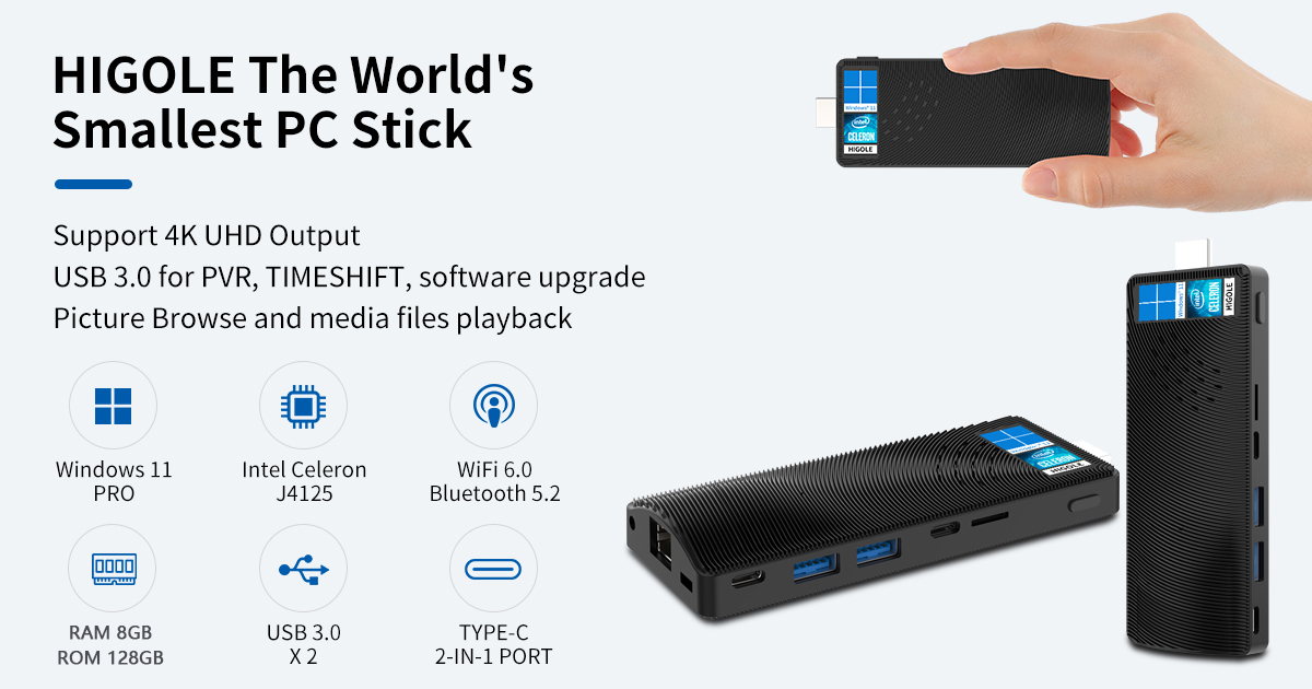 HIGOLE PC : The world's smallest PC STICK by HIGOLE PC - Indiegogo