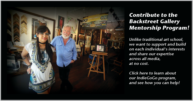 Backstreet Gallery Mentorship Program by Ivar Hyden - Indiegogo