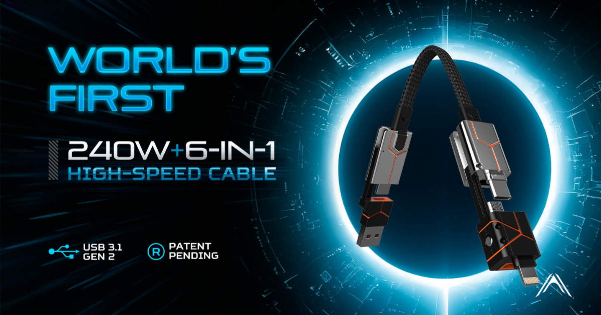 Zeus-X Go Ultra : Fastest 6-IN-1 Keychain Cable by Futurizta Tech ...