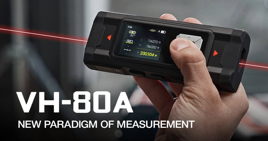 VH-80A: Auto Calibration Dual Laser Distance Meter by Magpie Tech ...