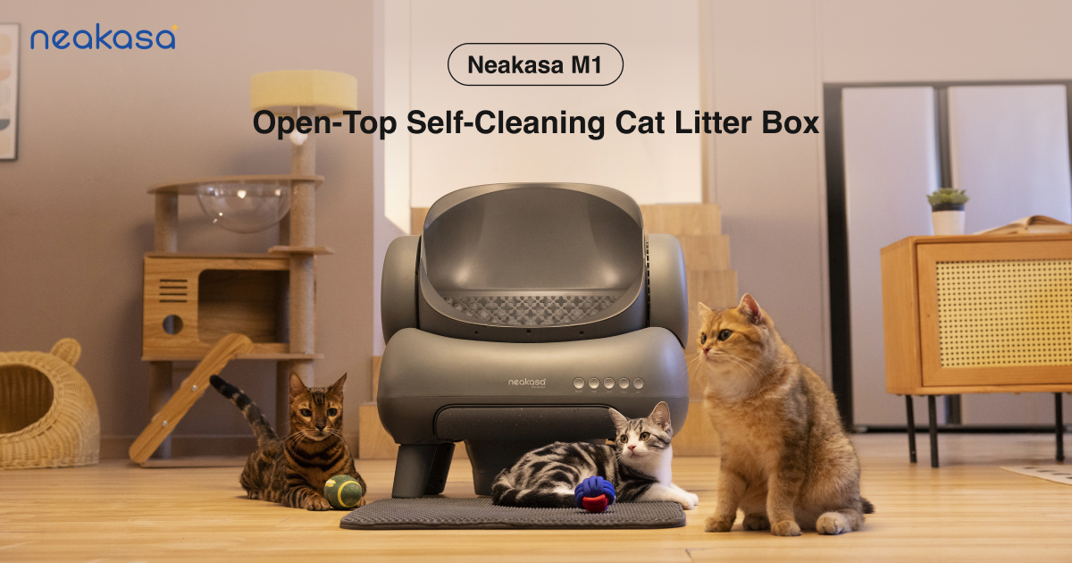 Neakasa M1: Open-Top Self-Cleaning Cat Litter Box by Neakasa - Indiegogo