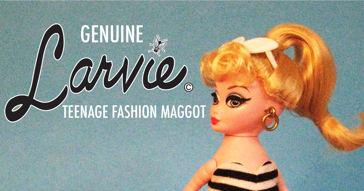 Larvie Teenage Fashion Maggot Doll Designer Vinyl by Oscar Moreno ...