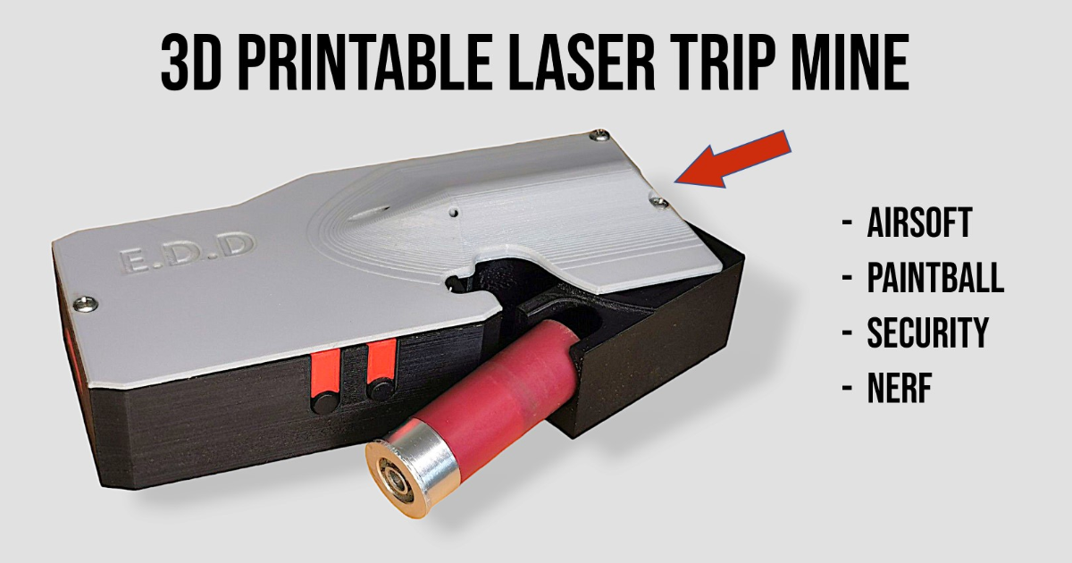 E.D.D: World's Most Versatile Laser Trip Mine by Reality Forge Armament ...