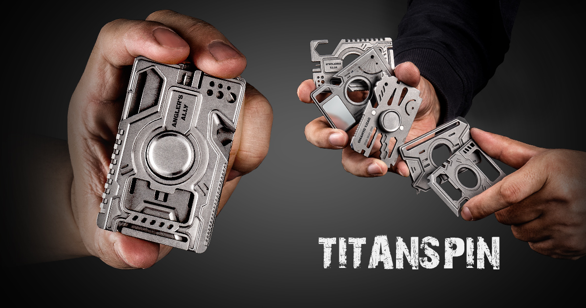 TitanSpin: The Multi-Tool Fidget Spinner by GADGET ON - Indiegogo