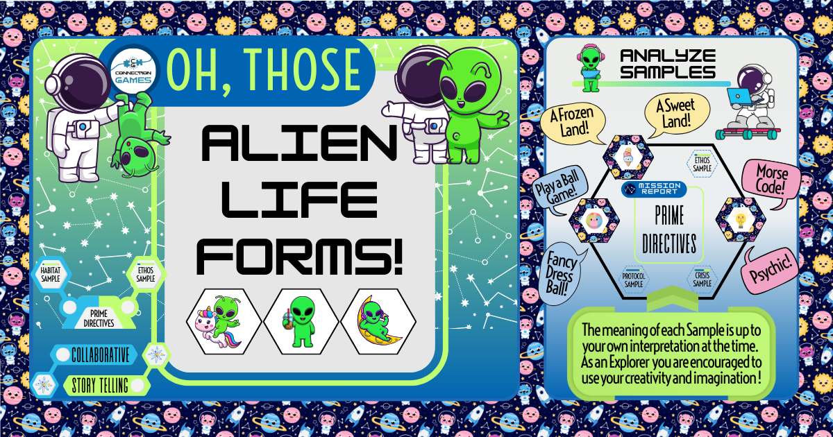 Oh, Those Alien Lifeforms! by ConnectionGames Games - Indiegogo