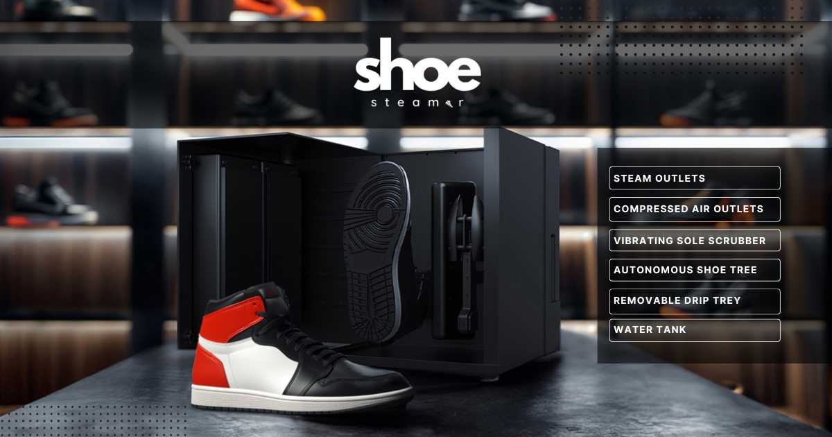 The Shoe Steamer - Transforming Shoe Care Forever! by Faisal Velani ...