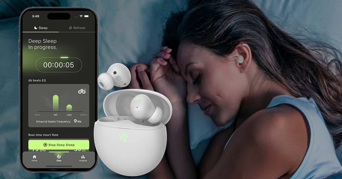 For Me Buds: Enhance your Sleep, Anytime, Anywhere by dbbeats - Indiegogo