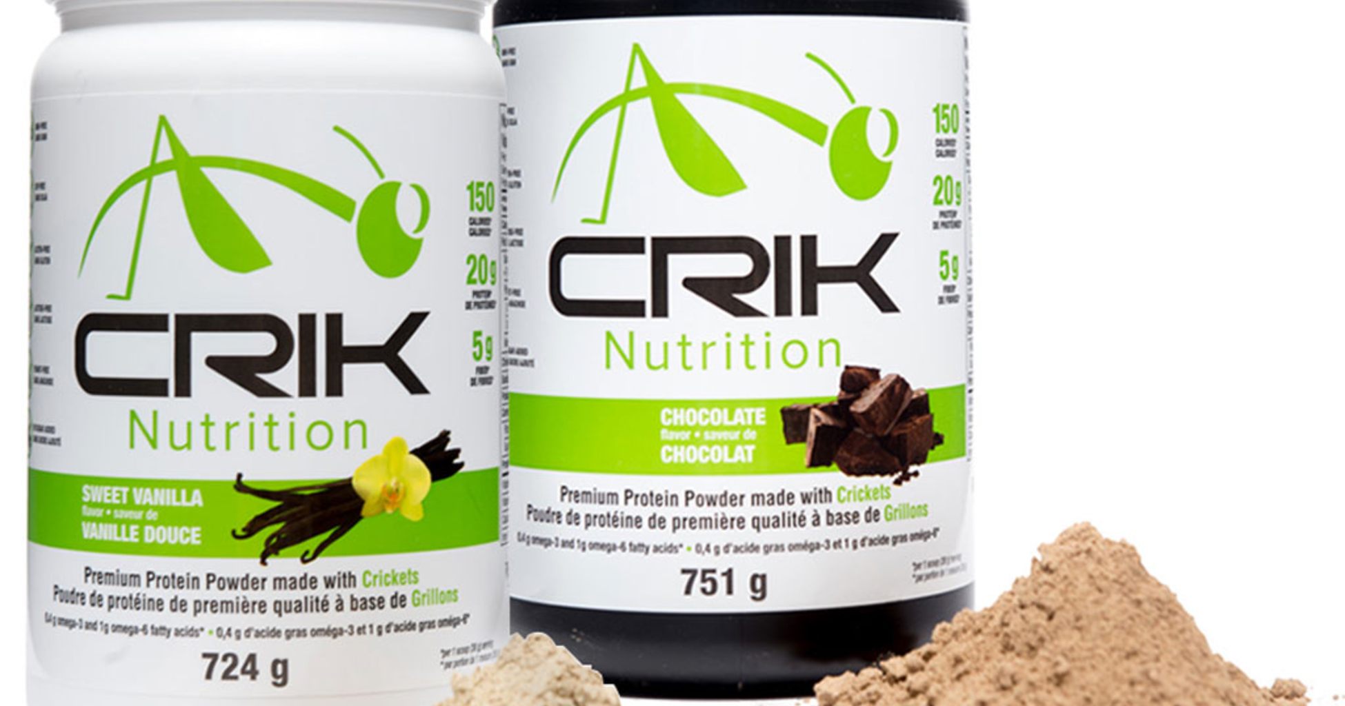 Crik Nutrition: Delicious Cricket Protein Powder by Alex Drysdale ...