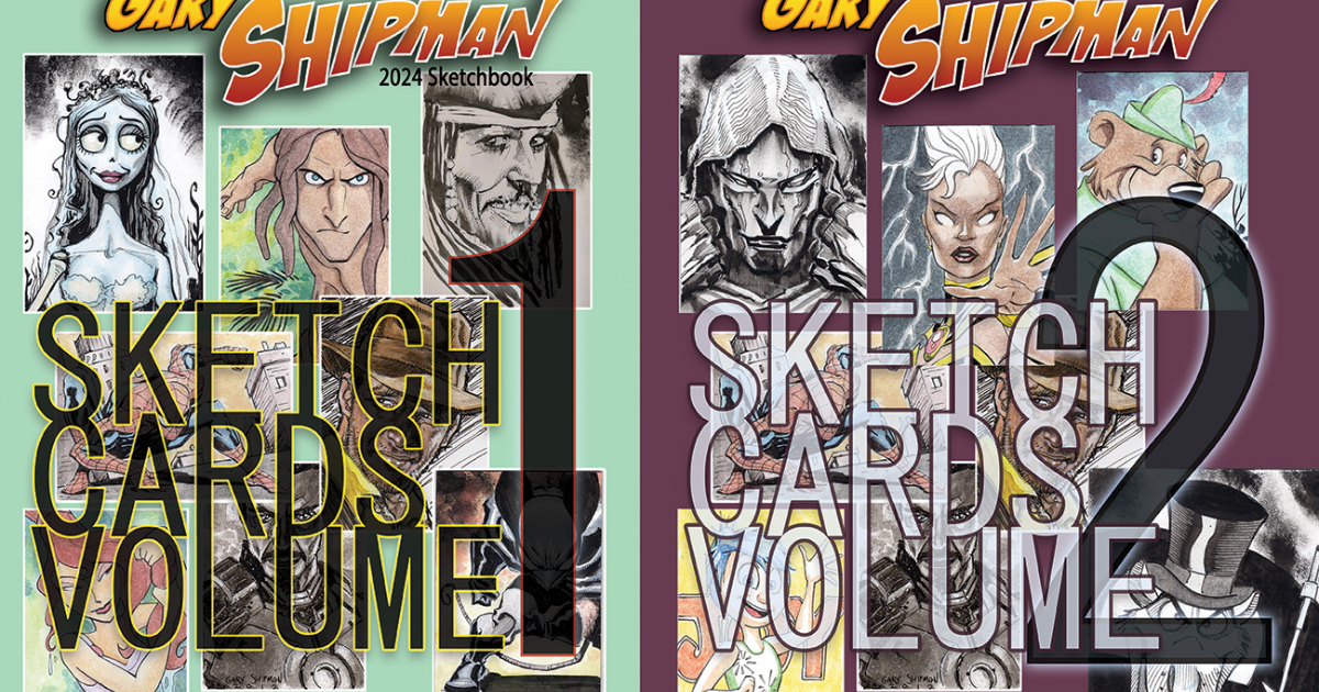 Gary Shipman Sketchbook Sketch Cards Volume 2 by Gary Shipman - Indiegogo