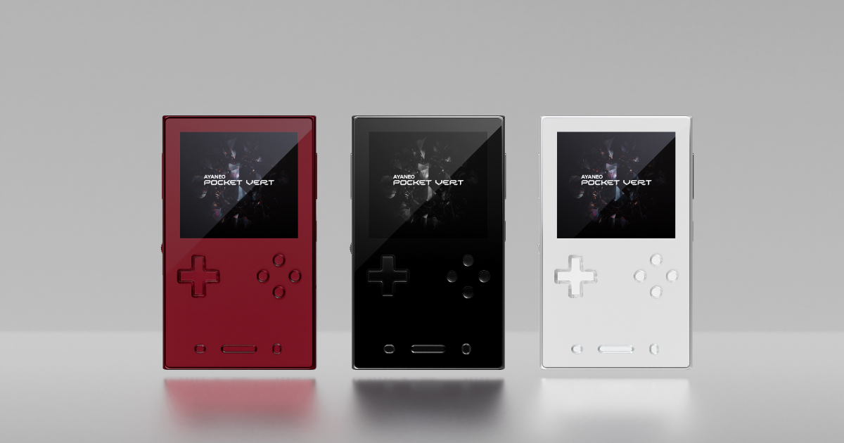 AYANEO Pocket VERT：Mastercrafted for Vertical Retro Gaming by AYANEO ...