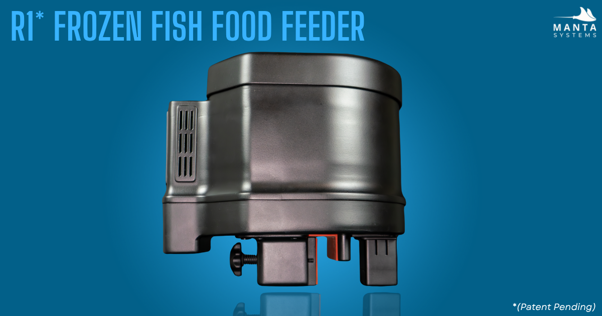 R1 Feeder: The Automated Frozen Fish Food Feeder by Manta Systems ...
