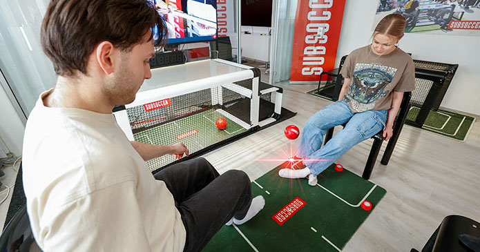 Subsoccer S1 - The Kickback Soccer Mat by Jarno Saarinen - Indiegogo