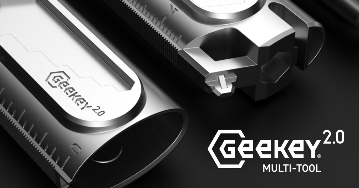 Geekey 2.0 - A Next-Gen EDC Multi-tool by Brad Sliger + Carve Design ...