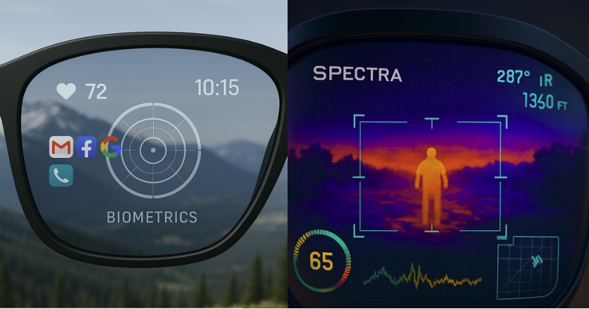 Spectra: Graphene OLED Smart Glasses by Alex Belfi - Indiegogo