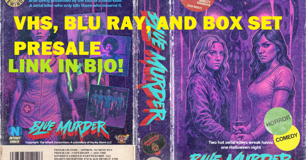 Blue Murder VHS and Blu Ray Pre-Sale by Justin Armao - Indiegogo