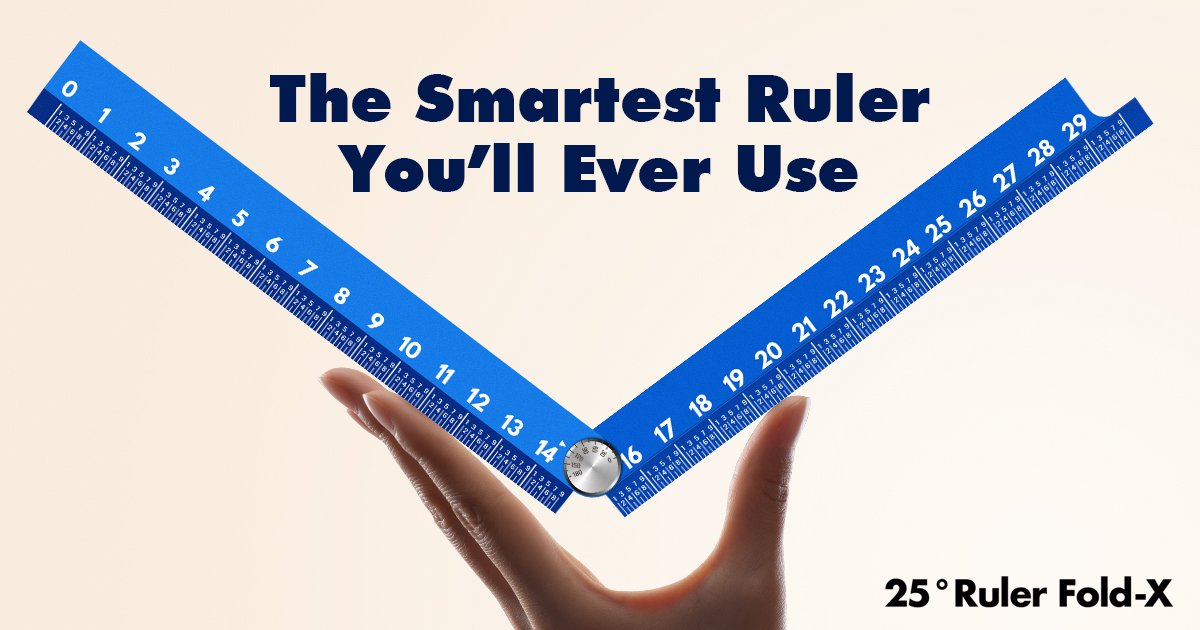Fold-X: A Ruler, Redesigned. by orangered life - Indiegogo