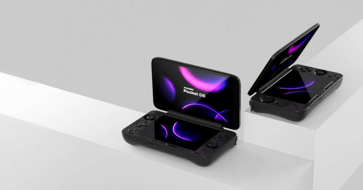 Pocket DS:World's 1st Dual-Screen Android Handheld by AYANEO - Pocket ...