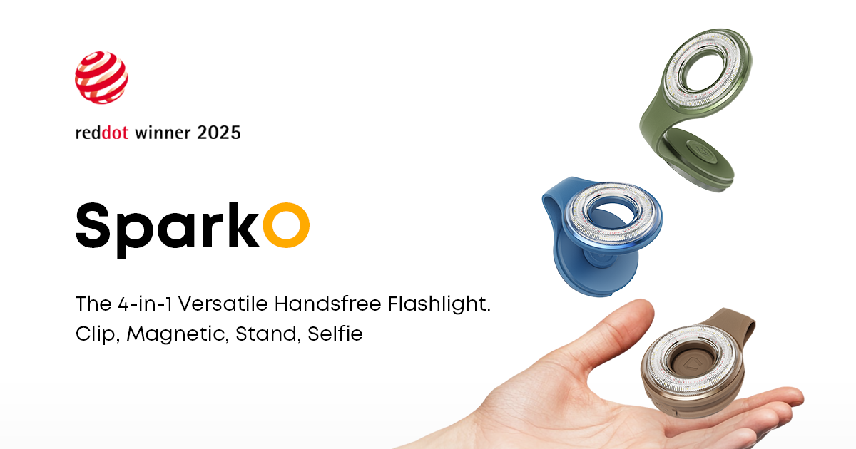 SparkO, the 4-in-1 Versatile Hands-free Flashlight by Scoutlite - Indiegogo