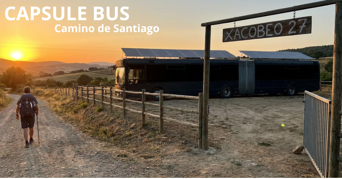Autobús Cápsula Camino de Santiago by slice of life - Indiegogo