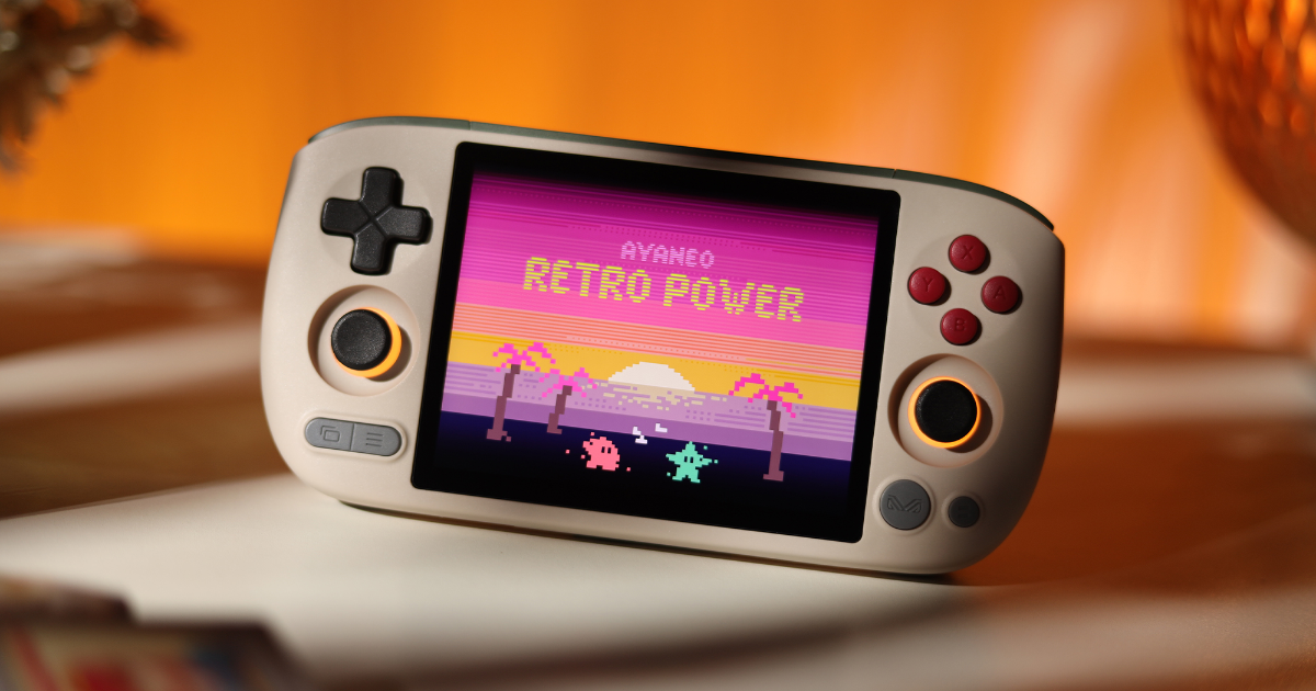 Pocket AIR Mini: High Value 4:3 Retro Screen Gaming Handheld by AYANEO ...