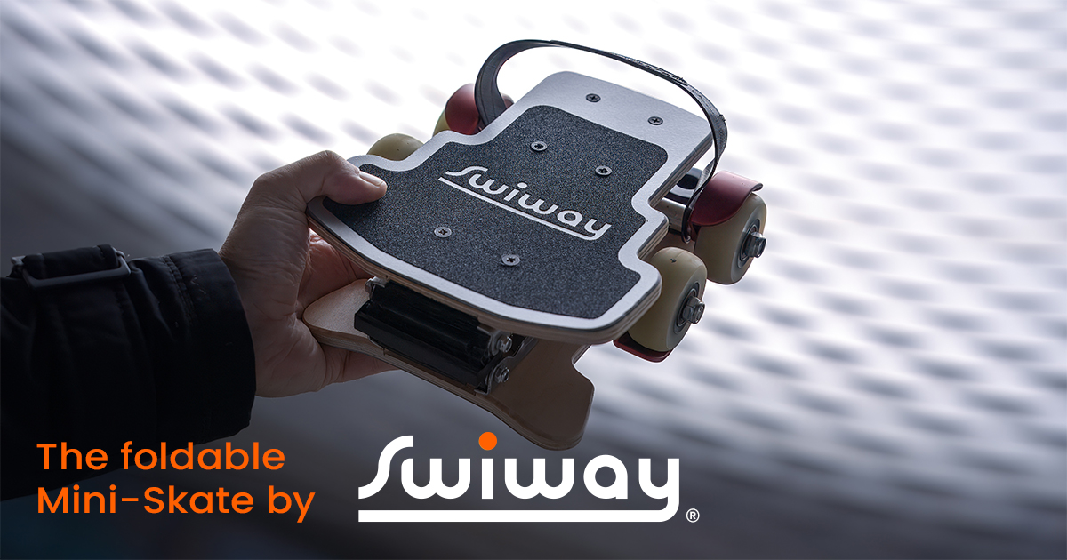 Swiway, the foldable mini-skate by Swiway - Indiegogo