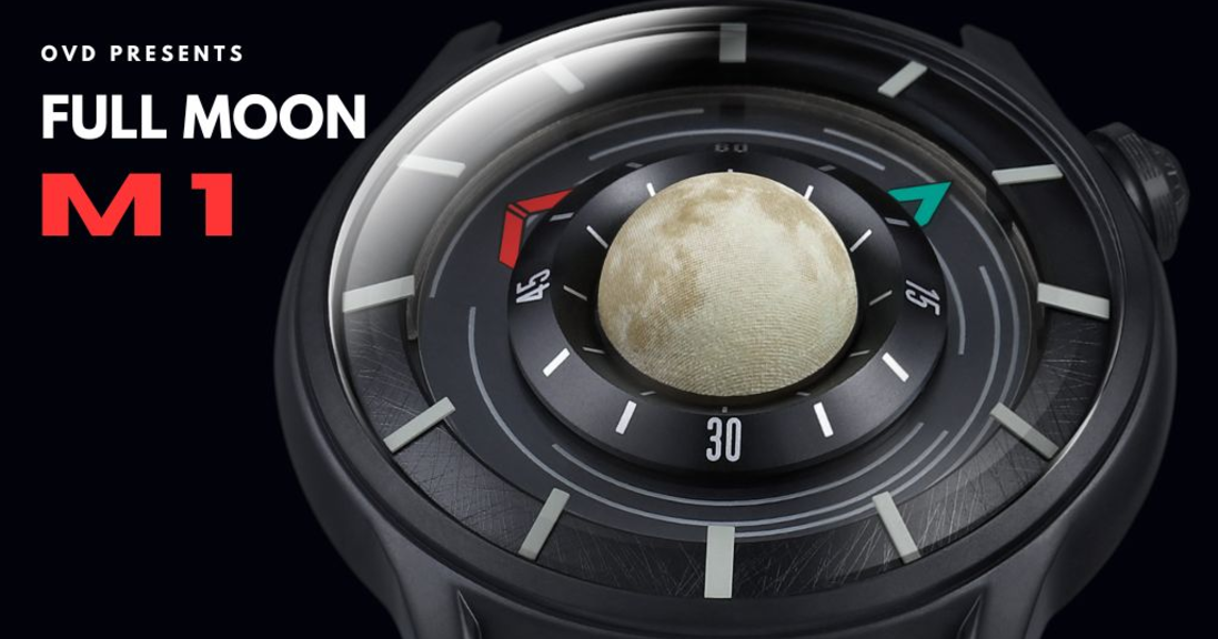 NASA OVD watch - Full Moon Rising by OVD Watches - Indiegogo