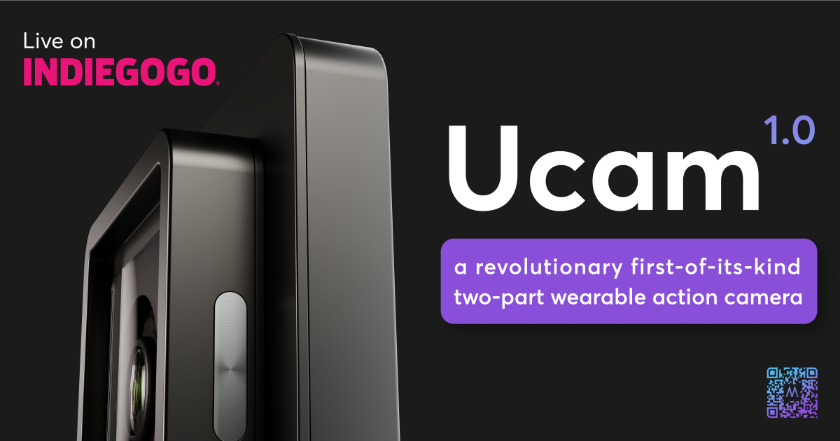 Ucam - accessory-free wearable POV camera by Ali-Han Ibragimov - Indiegogo