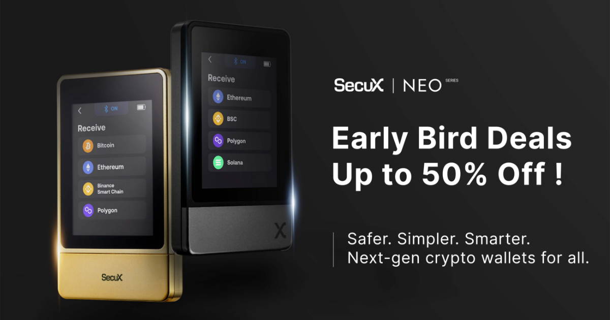 Neo Series : Secure, Smart, Simple Crypto Wallet by SecuX - Indiegogo