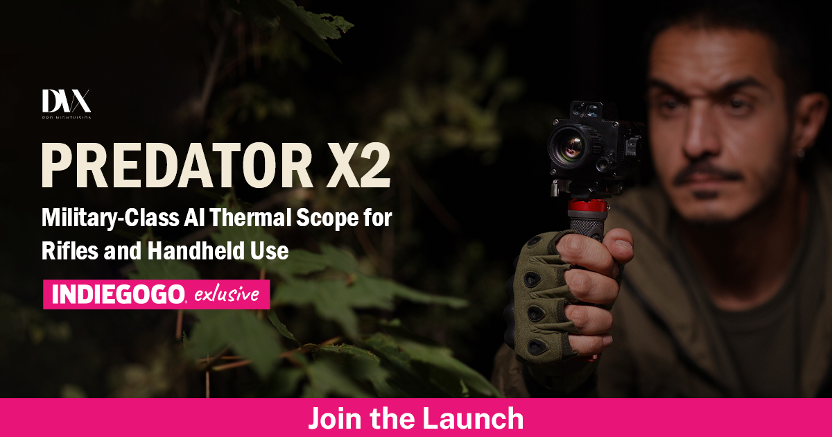 DVX Predator X2: Military-Class AI Thermal Scope for Rifles and ...