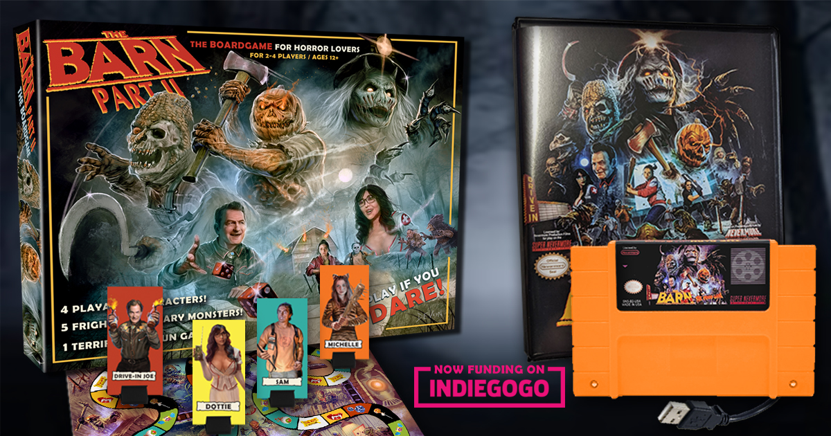 The Barn Part II Retro Video and Board Game by Justin M. Seaman - Indiegogo